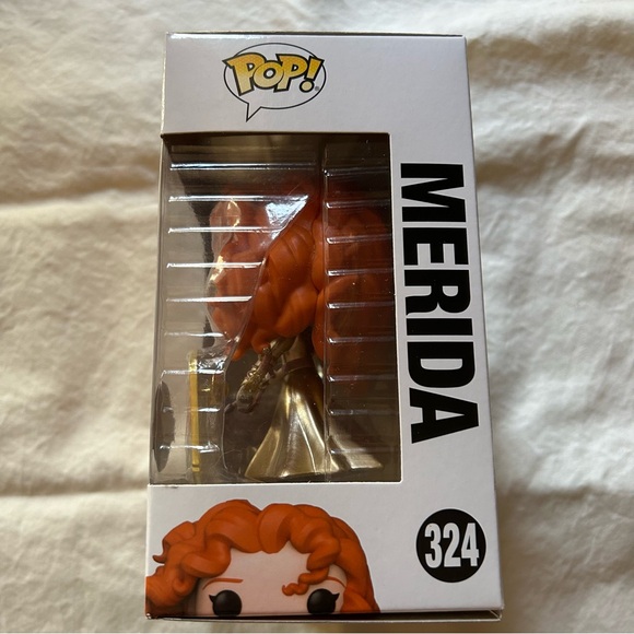 Funko | Toys | Funko Pop 324 Disney Exclusive Collection Merida With Pin | Poshmark